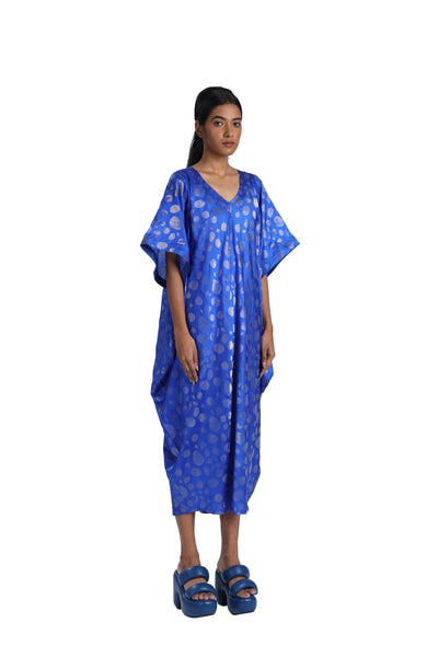 Handwoven Analog Silk Cocoon Dress – Akaaro